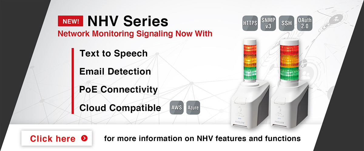 PATLITE - New Frontiers in Safety, Security and Comfort.